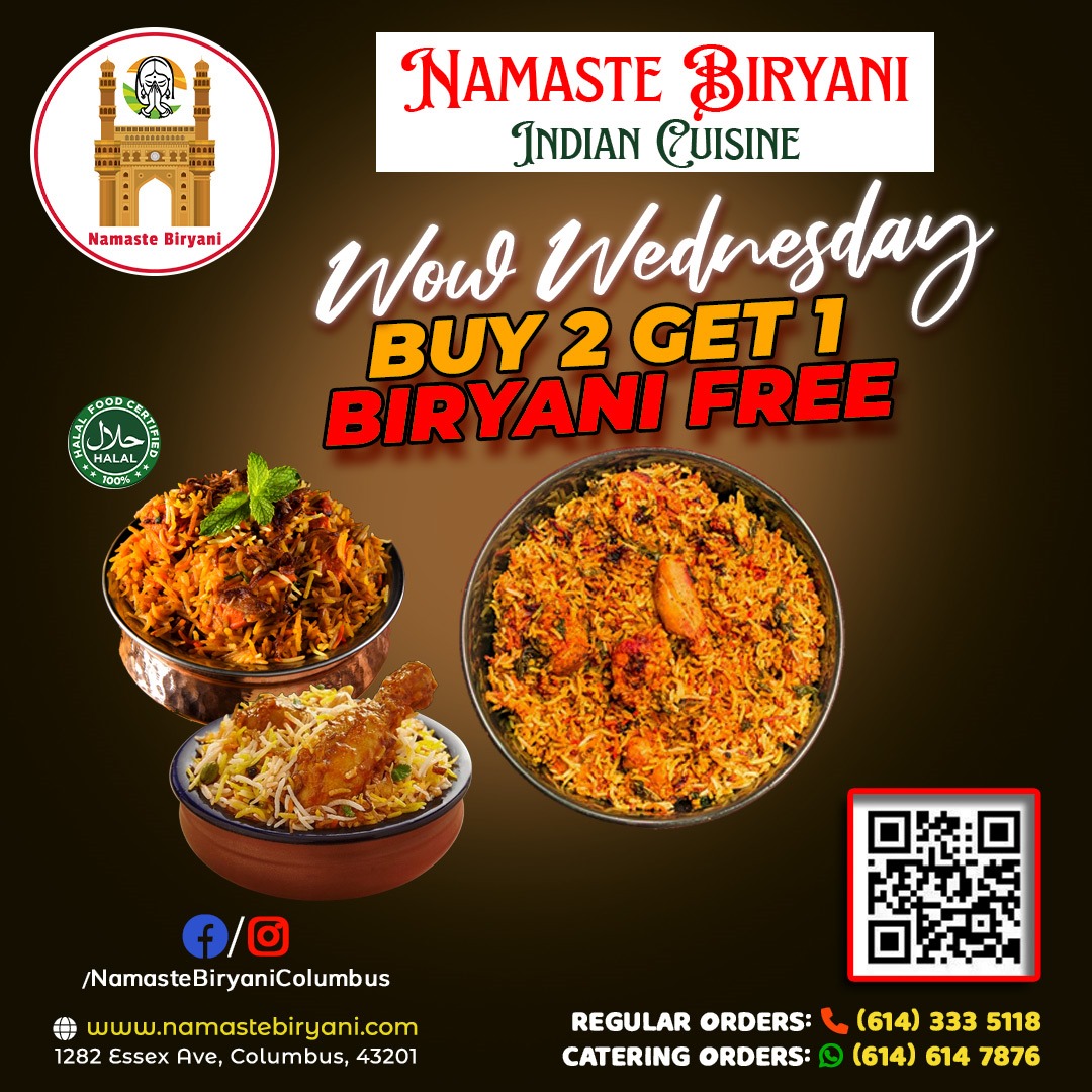Home - Namaste Biryani